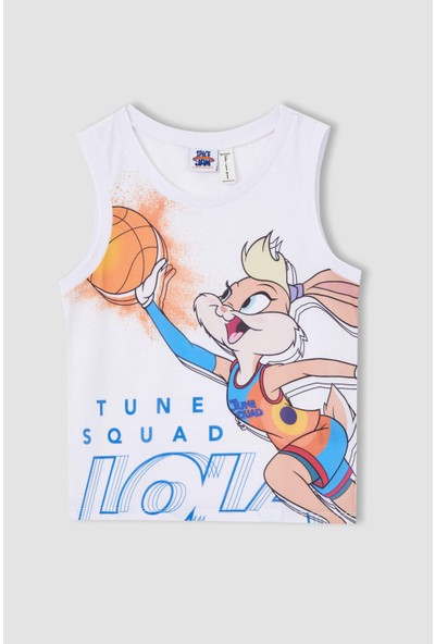DeFacto Kız Çocuk Defacto Fit Regular Fit Lola Bunny Lisanslı Atlet U8064A621HS DeFacto Kız Çocuk Defacto Fit Regular Fit Lola Bunny Lisanslı Atlet U8064A621HS