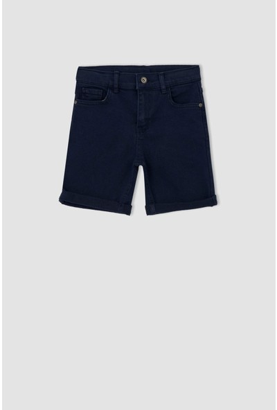 Defacto Erkek Çocuk Relax Fit Jean Bermuda Şort U5671A621SM Defacto Erkek Çocuk Relax Fit Jean Bermuda Şort U5671A621SM