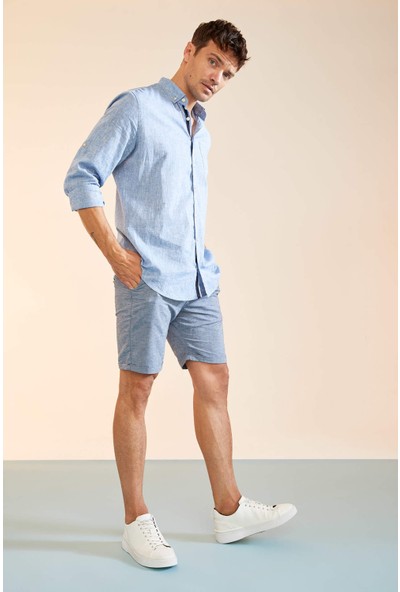 Defacto Slim Fit Basic Şort U2940AZ21SM Defacto Slim Fit Basic Şort U2940AZ21SM