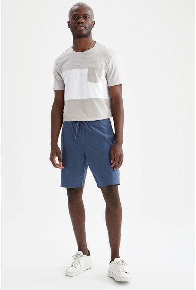 DeFacto Slim Fit Basic Şort V1654AZ21SM DeFacto Slim Fit Basic Şort V1654AZ21SM