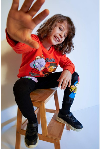 Defacto Erkek Çocuk Kral Şakir Lisanslı Sweatshirt T5947A621SP