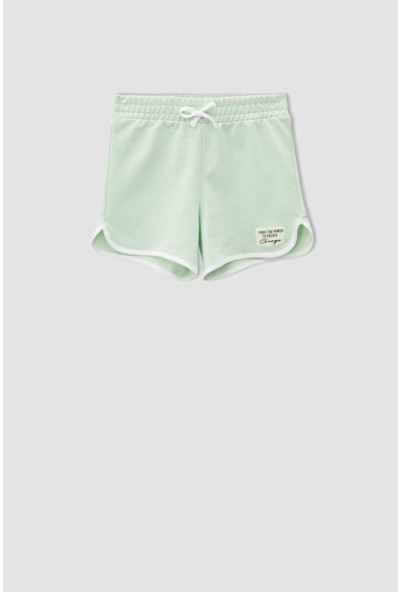 Defacto Kız Çocuk Baskılı Esnek Belli Şort V6991A621HS