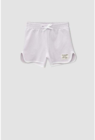 Defacto Kız Çocuk Baskılı Esnek Belli Şort V6991A621HS Defacto Kız Çocuk Baskılı Esnek Belli Şort V6991A621HS