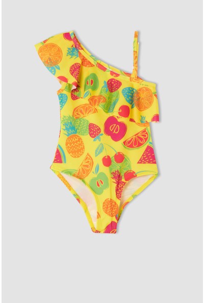 Defacto Kız Bebek Esnek Dokulu Meyve Desenli Mayo V7447A221HS Defacto Kız Bebek Esnek Dokulu Meyve Desenli Mayo V7447A221HS
