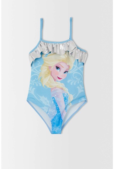 DeFacto Kız Çocuk Defacto Fit Frozen Lisanslı Esnek Mayo T3506A621SM DeFacto Kız Çocuk Defacto Fit Frozen Lisanslı Esnek Mayo T3506A621SM
