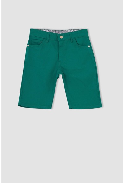 Defacto Erkek Çocuk Relax Fit Bermuda Şort V7449A621HS Defacto Erkek Çocuk Relax Fit Bermuda Şort V7449A621HS