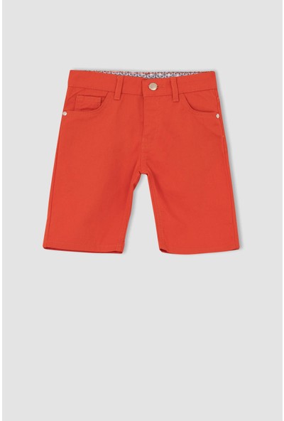 Defacto Erkek Çocuk Relax Fit Bermuda Şort V7449A621HS Defacto Erkek Çocuk Relax Fit Bermuda Şort V7449A621HS