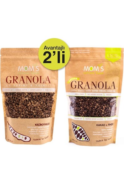Granola Kakao-Fındık / Keçiboynuzu Ikili (2X360GR)
