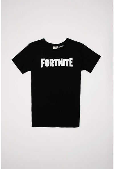 Defacto Erkek Çocuk Fortnite Lisanslı Tişört R6739A621SM Defacto Erkek Çocuk Fortnite Lisanslı Tişört R6739A621SM