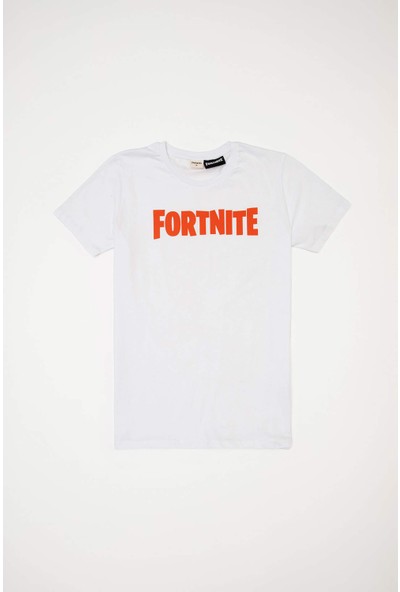 Defacto Erkek Çocuk Fortnite Lisanslı Tişört R2740A621HS Defacto Erkek Çocuk Fortnite Lisanslı Tişört R2740A621HS