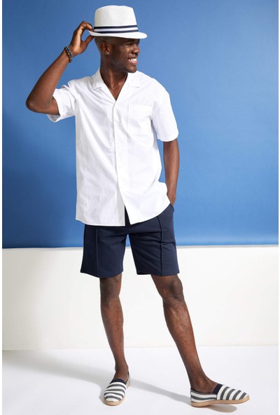 DeFacto Slim Fit Basic Şort U2916AZ21SM DeFacto Slim Fit Basic Şort U2916AZ21SM