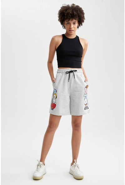 DeFacto Coool BT21 Lisanslı Relax Fit Bermuda Şort U5953AZ21SP DeFacto Coool BT21 Lisanslı Relax Fit Bermuda Şort U5953AZ21SP