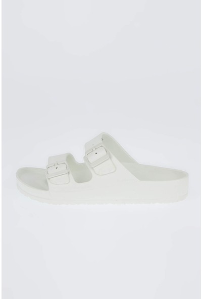 DeFacto Çift Bantlı Tokalı Terlik T5135AZNS