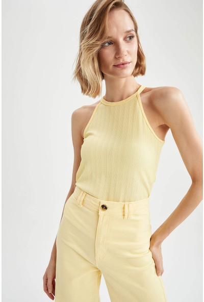 Defacto Halter Yaka Relax Fit Kaşkorse Atlet V8658AZ21HS Defacto Halter Yaka Relax Fit Kaşkorse Atlet V8658AZ21HS