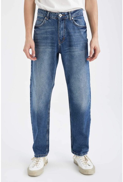 DeFacto Geniş Paça Jean Pantolon V5645AZ21WN