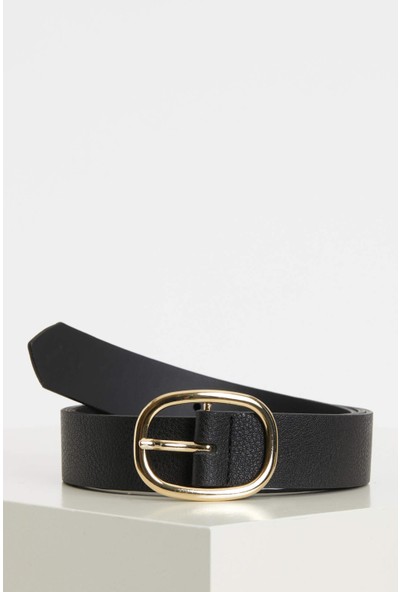 DeFacto Kadın Suni Deri Elbise Kemeri T4520AZNS DeFacto Kadın Suni Deri Elbise Kemeri T4520AZNS