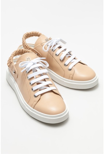 Elle Shoes Naturel Kadın Spor Ayakkabı