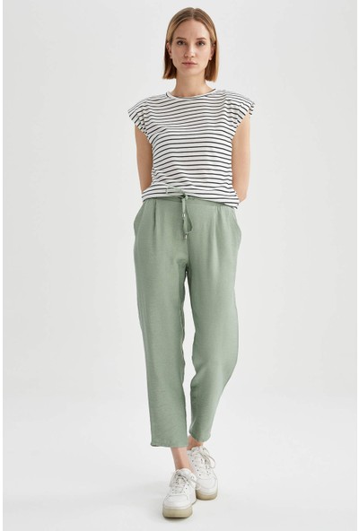 Defacto Relax Fit Basic Bağcıklı Pantolon R0433AZ21SM