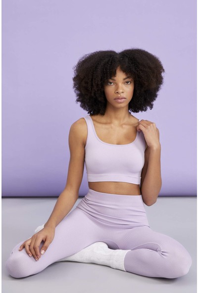 DeFacto Defacto Fit Regular Fit Yüksek Bel Dikişsiz Seamless Bilek Boy Fitili Spor Tayt X0175AZ22SP DeFacto Defacto Fit Regular Fit Yüksek Bel Dikişsiz Seamless Bilek Boy Fitili Spor Tayt X0175AZ22SP