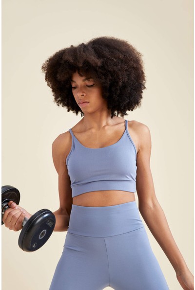 DeFacto Defacto Fit Çıkarılabilir Pedli Bra Sporcu Sütyen W8472AZ22SP