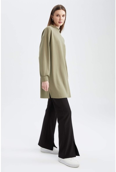 DeFacto Geniş Paça Yumuşak Dokulu Pantolon Y2590AZ22SP DeFacto Geniş Paça Yumuşak Dokulu Pantolon Y2590AZ22SP