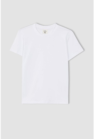 DeFacto Erkek Çocuk Regular Fit 23 Nisan Bisiklet Yaka Kısa Kollu Tişört K1687A622SP DeFacto Erkek Çocuk Regular Fit 23 Nisan Bisiklet Yaka Kısa Kollu Tişört K1687A622SP