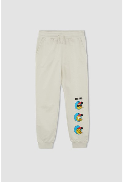 DeFacto Erkek Çocuk Kral Şakir Lisanslı Jogger Eşofman Alt X0168A622SP