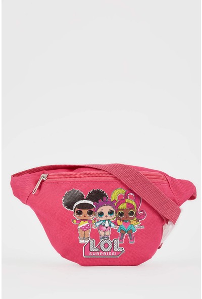 DeFacto Kız Çocuk L.O.L. Surprise Lisanslı Büyük Bel Çantası X0550A6NS
