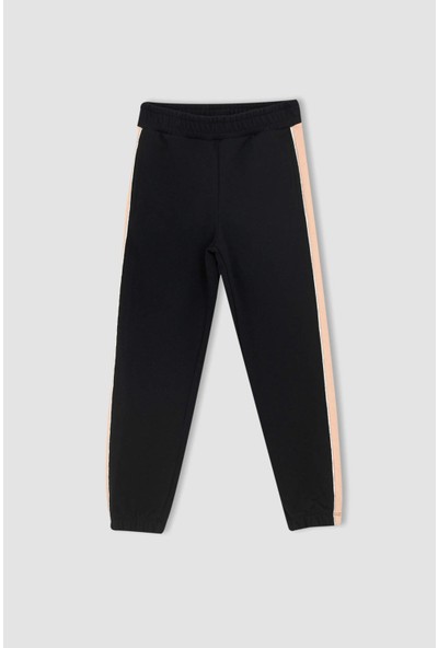 DeFacto Kız Çocuk Esnek Belli Jogger Eşofman Alt X0407A622SP DeFacto Kız Çocuk Esnek Belli Jogger Eşofman Alt X0407A622SP