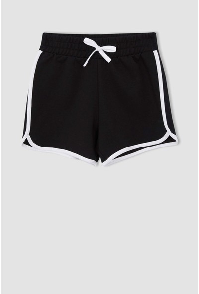 DeFacto Kız Çocuk Bağcıklı Esnek Belli Şort L6125A622HS