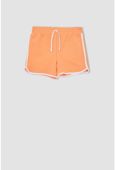 DeFacto Kız Çocuk Bağcıklı Esnek Belli Şort L6125A622HS