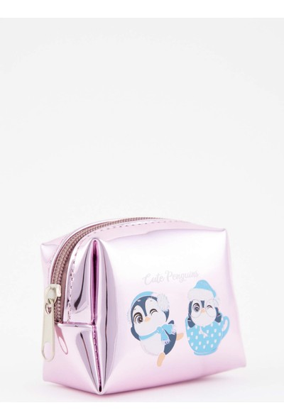 DeFacto Kadın Baskılı Bozuk Para Cüzdanı X6471AZNS