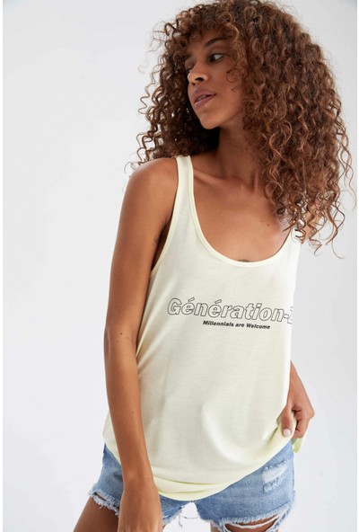 DeFacto Loose Fit Bisiklet Yaka Atlet W4254AZ21HS DeFacto Loose Fit Bisiklet Yaka Atlet W4254AZ21HS