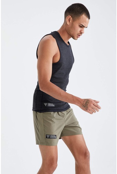 DeFacto Defacto Fit Slim Fit Kısa Spor Şort W4841AZ21HS