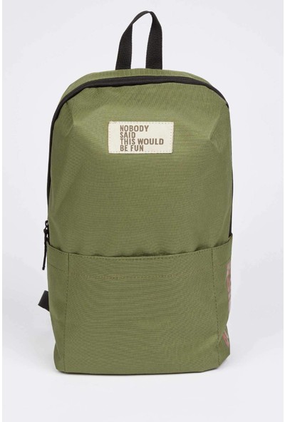 DeFacto Erkek Çocuk Yazı Baskılı Okul Sırt Çantası W3099A6NS DeFacto Erkek Çocuk Yazı Baskılı Okul Sırt Çantası W3099A6NS