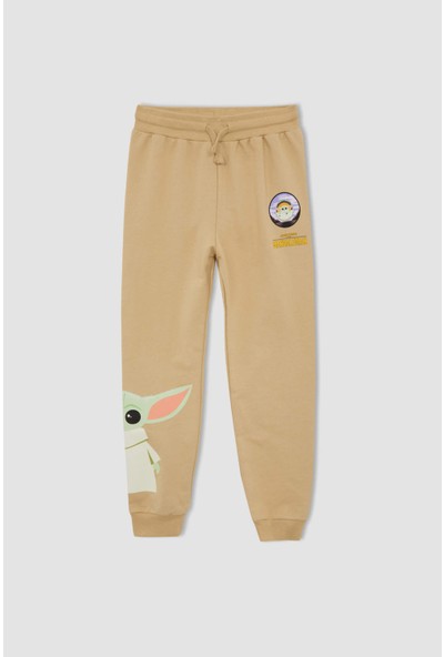 DeFacto Erkek Çocuk Star Wars Mandalorian Lisanslı Jogger Eşofman Alt V8652A622SP DeFacto Erkek Çocuk Star Wars Mandalorian Lisanslı Jogger Eşofman Alt V8652A622SP