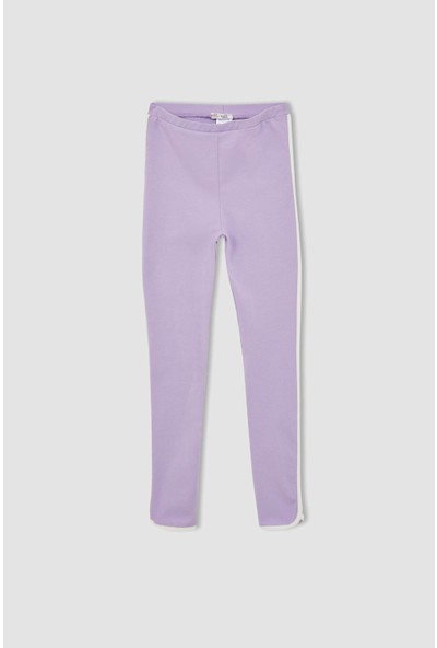 DeFacto Kız Çocuk Slim Fit Uzun Tayt W7029A622SP