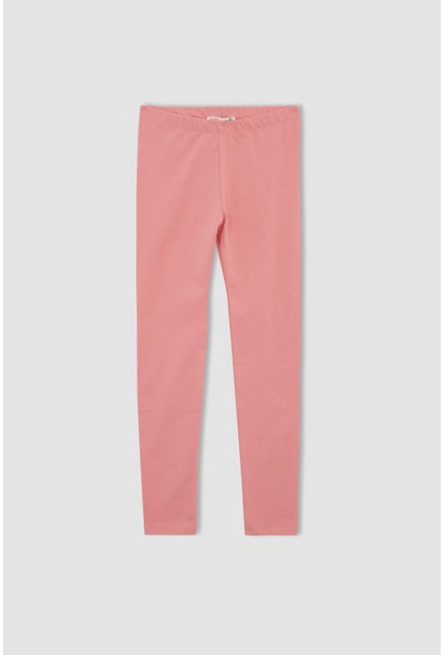 DeFacto Kız Çocuk Slim Fit Bilek Boy Tayt H9609A622SP