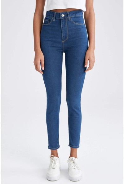 DeFacto Super Skinny Fit Yüksek Bel Jean Pantolon X0797AZ22SP