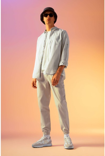 DeFacto Jogger Esnek Paça Pantolon S9877AZ22SP