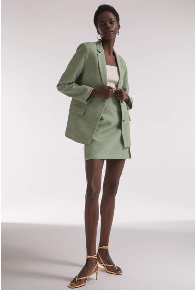 DeFacto A Kesim Astarlı Basic Mini Etek X1217AZ22SP DeFacto A Kesim Astarlı Basic Mini Etek X1217AZ22SP