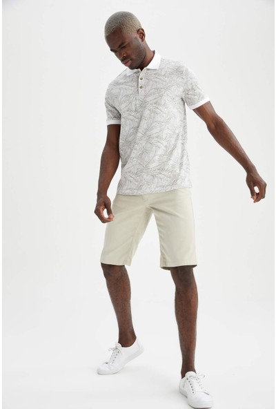 Defacto Regular Fit Basic Bermuda Şort U7055AZ21SM Defacto Regular Fit Basic Bermuda Şort U7055AZ21SM