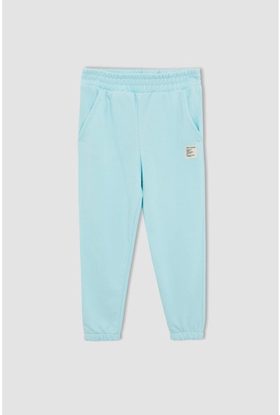 DeFacto Kız Çocuk Jogger Standart Fit Cep Detaylı Jogger Eşofman Alt W7100A622SP DeFacto Kız Çocuk Jogger Standart Fit Cep Detaylı Jogger Eşofman Alt W7100A622SP