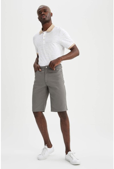 Defacto Regular Fit Basic Bermuda Şort U7055AZ21SM Defacto Regular Fit Basic Bermuda Şort U7055AZ21SM