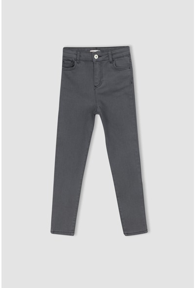 DeFacto Kız Çocuk Skinny Fit Jean Pantolon W5908A622SP