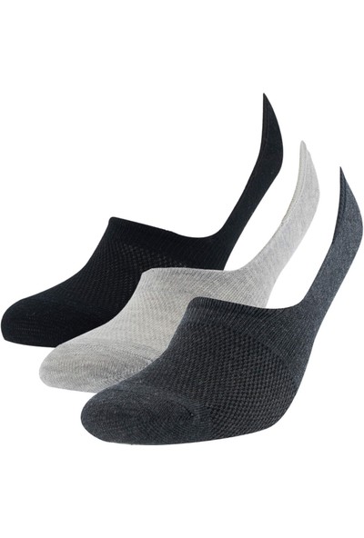 DeFacto Basic 3'lü Babet Çorabı K4592AZNS