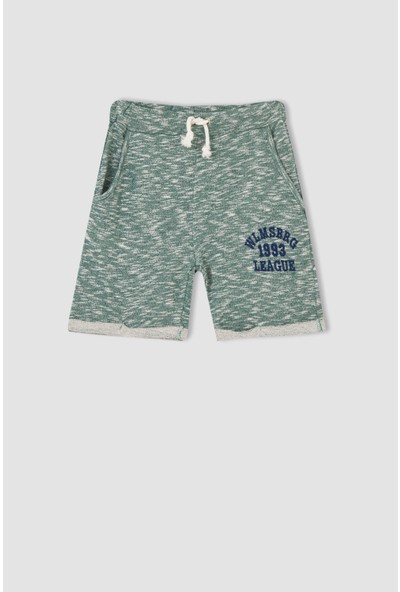 DeFacto Erkek Çocuk Esnek Belli Bermuda Şort V7806A621HS