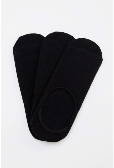 DeFacto Basic 3'lü Babet Çorabı K5310AZNS