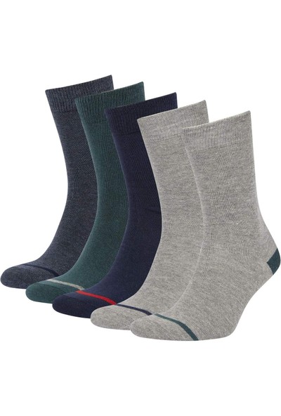 DeFacto Erkek Pamuklu 5'li Soket Çorap R8831AZNS DeFacto Erkek Pamuklu 5'li Soket Çorap R8831AZNS