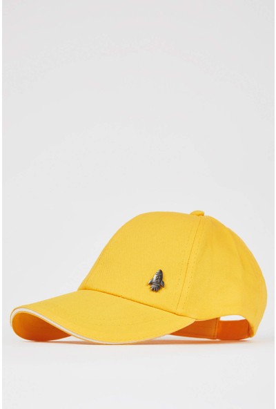 DeFacto Erkek Çocuk Beyzbol Basketbol Şapkası N5481A622SM DeFacto Erkek Çocuk Beyzbol Basketbol Şapkası N5481A622SM